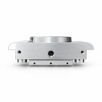 China Custom 5 Axis CNC Machined Aluminum Heat Sink Base Brushed Surface Precision CNC Milling Equipment Heat Dissipation Mounting Base Parts for sale