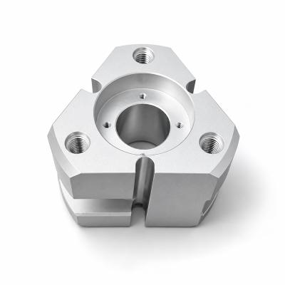China Custom 5-Axis CNC Machined Aluminum Alloy Complex Fixture Base for sale