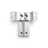 China Custom CNC Machined Aluminum Curved Arc Support Mounting Bracket for sale