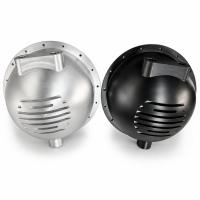 China Sandblasted 5-Axis CNC Milling Aluminum Alloy Hemisphere Heat Sink Housing Custom Precision Machining Light Housing Components for sale