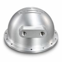 China Sandblasted 5-Axis CNC Milling Aluminum Alloy Hemisphere Heat Sink Housing Custom Precision Machining Light Housing Components for sale