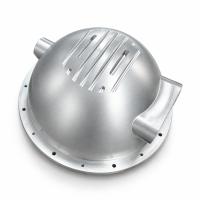 China Sandblasted 5-Axis CNC Milling Aluminum Alloy Hemisphere Heat Sink Housing Custom Precision Machining Light Housing Components for sale