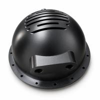China Sandblasted 5-Axis CNC Milling Aluminum Alloy Hemisphere Heat Sink Housing Custom Precision Machining Light Housing Components for sale