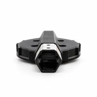 China Custom 5-Axis CNC Machined Aluminum Rotary Connection Base for sale