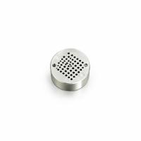 China Custom Precision CNC Machining Stainless Steel Round Perforated Block Multi Orifice Industrial Mechanical Filter Cylinder Parts for sale