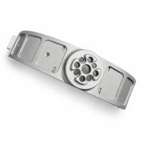 China Custom 5-Axis CNC Machined Large Arc Aluminum Rotor Bracket for sale