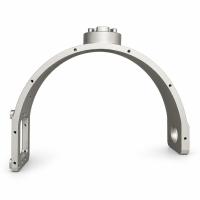 China Custom 5-Axis CNC Machined Large Arc Aluminum Rotor Bracket for sale