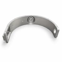 China Custom 5-Axis CNC Machined Large Arc Aluminum Rotor Bracket for sale