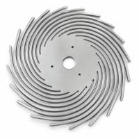 China Custom 5-Axis CNC Machined Aluminum Spiral Scroll Plate for sale