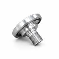 China Custom CNC Machined Stainless Steel Threaded Flange Shaft for sale