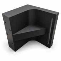 China Custom CNC Milling Parts, Black Anodized Aluminum Precision Machined Component | Chenrong Precision for sale