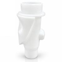 China Custom CNC Turning PTFE Nozzle, High Temperature Corrosion Resistant Plastic Component | Chenrong Precision for sale