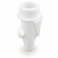 China Custom CNC Turning PTFE Nozzle, High Temperature Corrosion Resistant Plastic Component | Chenrong Precision for sale