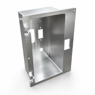China Custom CNC Machined Aluminum Enclosure, Precision Milled Instrument Housing | Chenrong Precision for sale