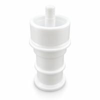 China Custom CNC Machined PA Nylon Helical Gear with Bearing Assembly for sale