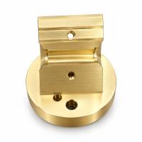 China Custom 5 Axis CNC Machined Brass Nozzle Base, Precision Fluid Spray Component | Chenrong Precision for sale