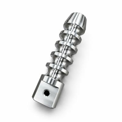China Custom CNC Turn-Mill Stainless Steel Contoured Shaft, Precision Multi-groove Rotary Component | Chenrong Precision for sale