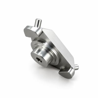 China Custom 5 Axis CNC Machined Stainless Steel Rotary Mounting Bracket, Precision Positioning Assembly | Chenrong Precision for sale