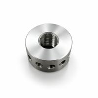 China Custom CNC Turned Stainless Steel Multi-Hole Spacer Sleeve, Precision Circular Connecting Collar | Chenrong Precision for sale