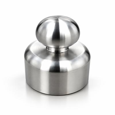 China Custom CNC Turned Aluminum Cavity Housing Cap, Precision Machined Circular End Cap with Laser Marking | Chenrong Precision for sale