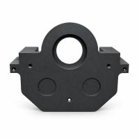 China Custom CNC Milled Black Anodized Aluminum Mounting Plate, Precision Custom Fixture Base Plate | Chenrong Precision for sale