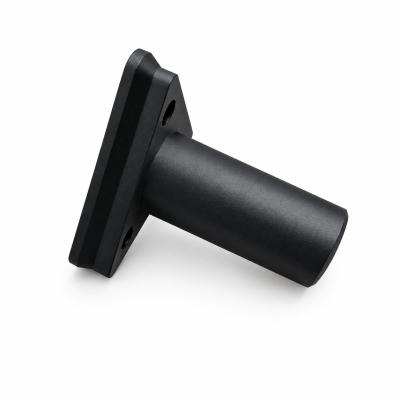 China Custom CNC Turn-Mill Aluminum Triangular Flange Bearing Support Post for sale