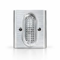 China Custom CNC Milled Aluminum Block Precision Machined Aluminum Cavity with Multi Holes for sale