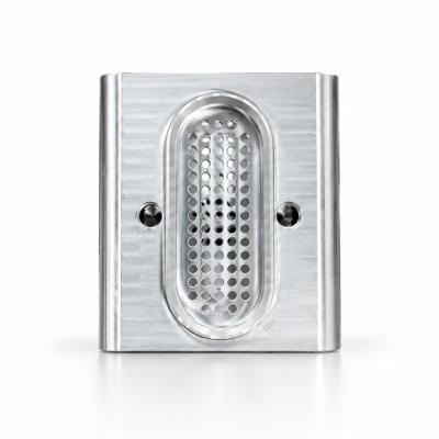 China Custom CNC Milled Aluminum Block Precision Machined Aluminum Cavity with Multi Holes for sale