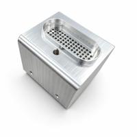 China Custom CNC Milled Aluminum Block Precision Machined Aluminum Cavity with Multi Holes for sale