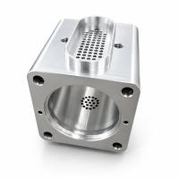 China Custom CNC Milled Aluminum Block Precision Machined Aluminum Cavity with Multi Holes for sale