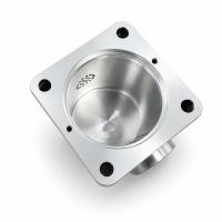 China Custom CNC Milled Aluminum Block Precision Machined Aluminum Cavity with Multi Holes for sale