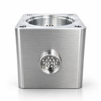 China Custom CNC Milled Aluminum Block Precision Machined Aluminum Cavity with Multi Holes for sale