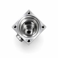 China Custom CNC Machined Stainless Steel Cavity Block Precision Milled Stainless Steel Manifold Component for sale
