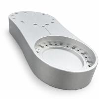 China Custom 5 Axis CNC Milling Aluminum Equipment Base Plate with Multi-Hole Flange Structure for sale