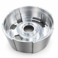 China Custom CNC Machined Aluminum Flange Plate Precision Milled Round Aluminum Rotary Base Component for sale