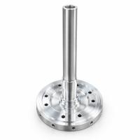 China Custom CNC Machined Stainless Steel Flange Shaft Precision Turned Integrated Flange Spindle for sale