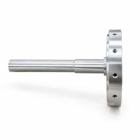 China Custom CNC Machined Stainless Steel Flange Shaft Precision Turned Integrated Flange Spindle for sale