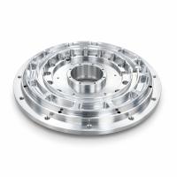China Custom CNC Machined Aluminum Alloy Large Diameter Flange Disc Precision Milled Rotary Plate for sale