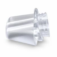 China Custom CNC Machined Clear Acrylic Component Precision Milled Transparent Plastic Mount Part for sale