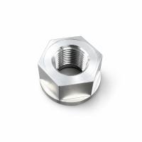 China Precision CNC Turning Stainless Steel Hex Flange Nut Custom Non-standard Flange Nut for sale