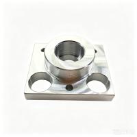 China Precision CNC Milling Aluminum Flange Bracket with Custom Hole Pattern for sale