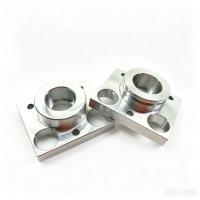 China Precision CNC Milling Aluminum Flange Bracket with Custom Hole Pattern for sale