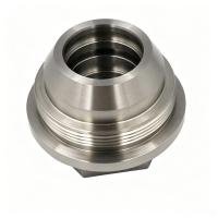 China Precision CNC Turned Stainless Steel Hex Threaded Fitting Custom Stainless Steel Pipe Connector with Internal & External Thread for sale