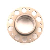 China Precision CNC Turn-Mill Flange Hub with Raised Boss and Multi-Hole for sale