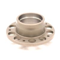 China Precision CNC Turn-Mill Flange Hub with Raised Boss and Multi-Hole for sale