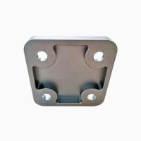 China Custom CNC Machined Aluminum Support Bracket 5-Axis Milling Aluminum Mechanical Fixing Bracket for sale