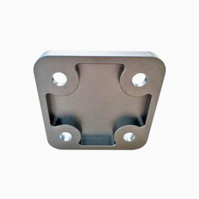 China Custom CNC Machined Aluminum Support Bracket 5-Axis Milling Aluminum Mechanical Fixing Bracket for sale