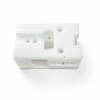 China Custom CNC Machined UHMWPE Plastic Block, High Wear Resistant Industrial Plastic Fixture for sale