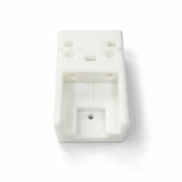 China Custom CNC Machined UHMWPE Plastic Block, High Wear Resistant Industrial Plastic Fixture for sale