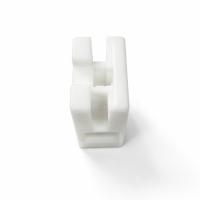 China Custom CNC Machined UHMWPE Plastic Block, High Wear Resistant Industrial Plastic Fixture for sale